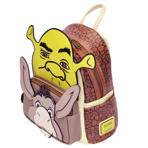 Loungefly | Bags | Loungefly Shrek And Donkey Cosplay Mini Backpack ...